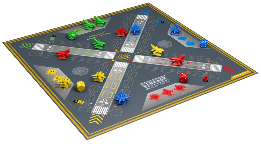 Design 4 Pilots Line Up Bordspel – Pilot Supplies Zeeland